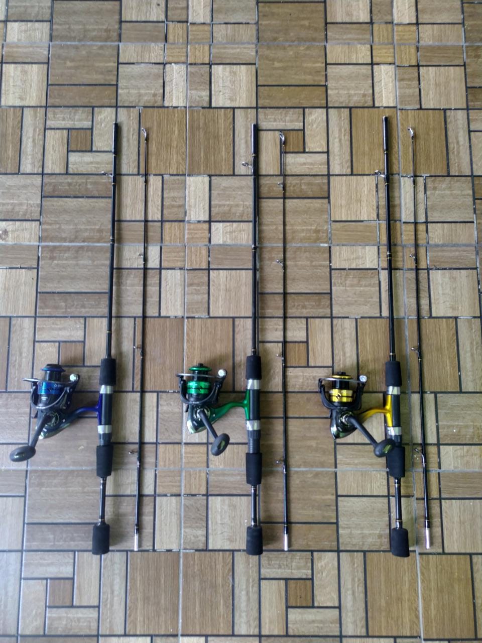 paket joran jigging 2m dan reel spinning 1000 | Lazada Indonesia