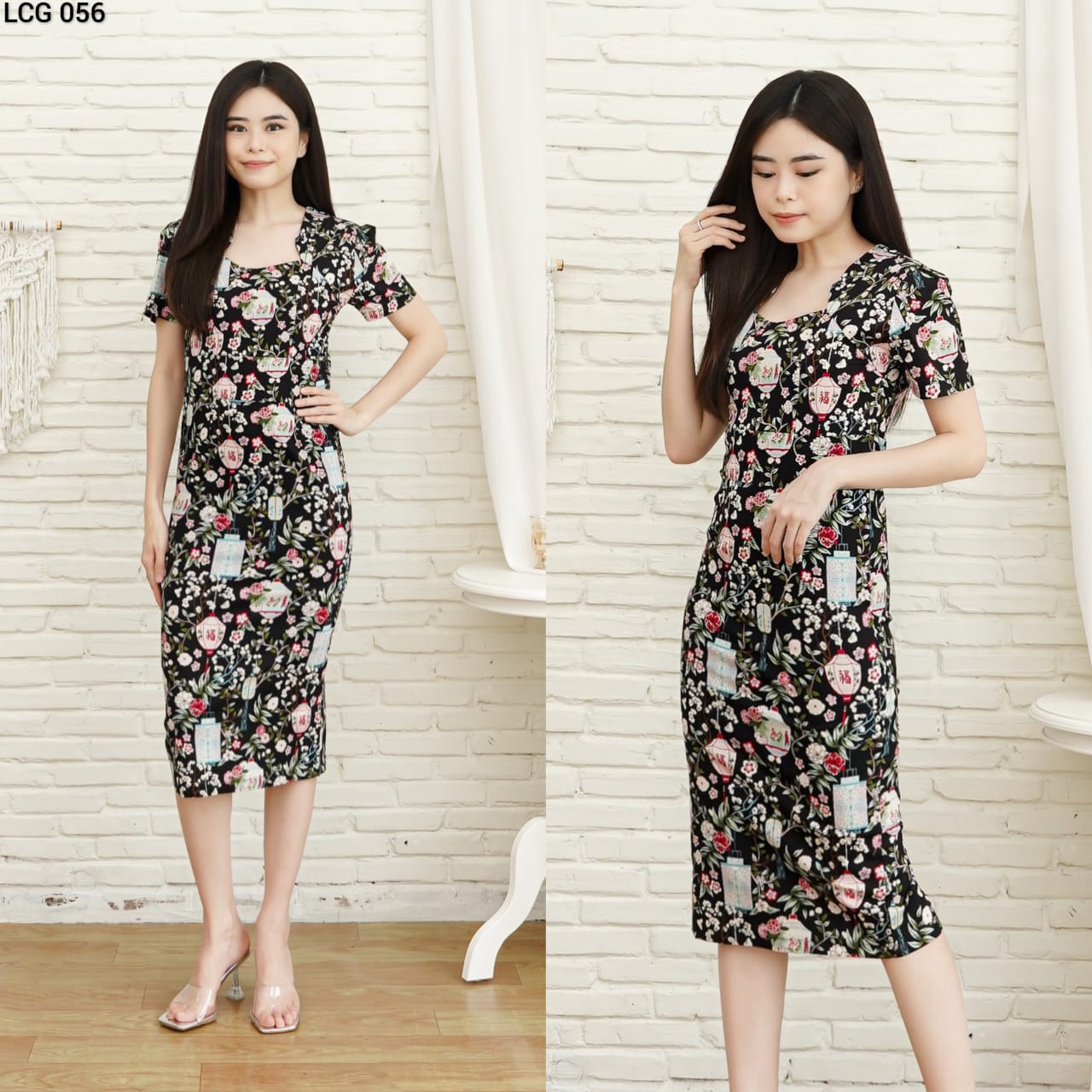 Dress Batik Kantor Jacob Ukuran Standart 056 | Lazada Indonesia