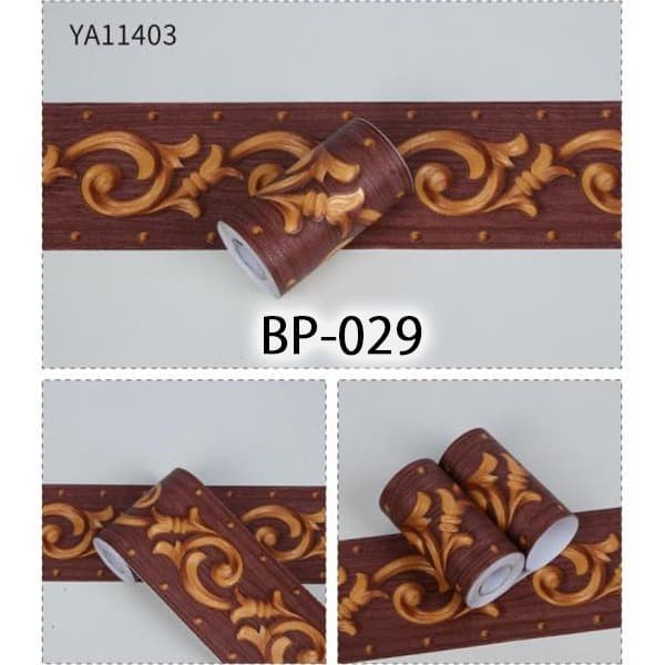 RD BP029 WOOD CLASSIC BORDER PREMIUM LIST KAYU WALLPAPER LIST WALL ...