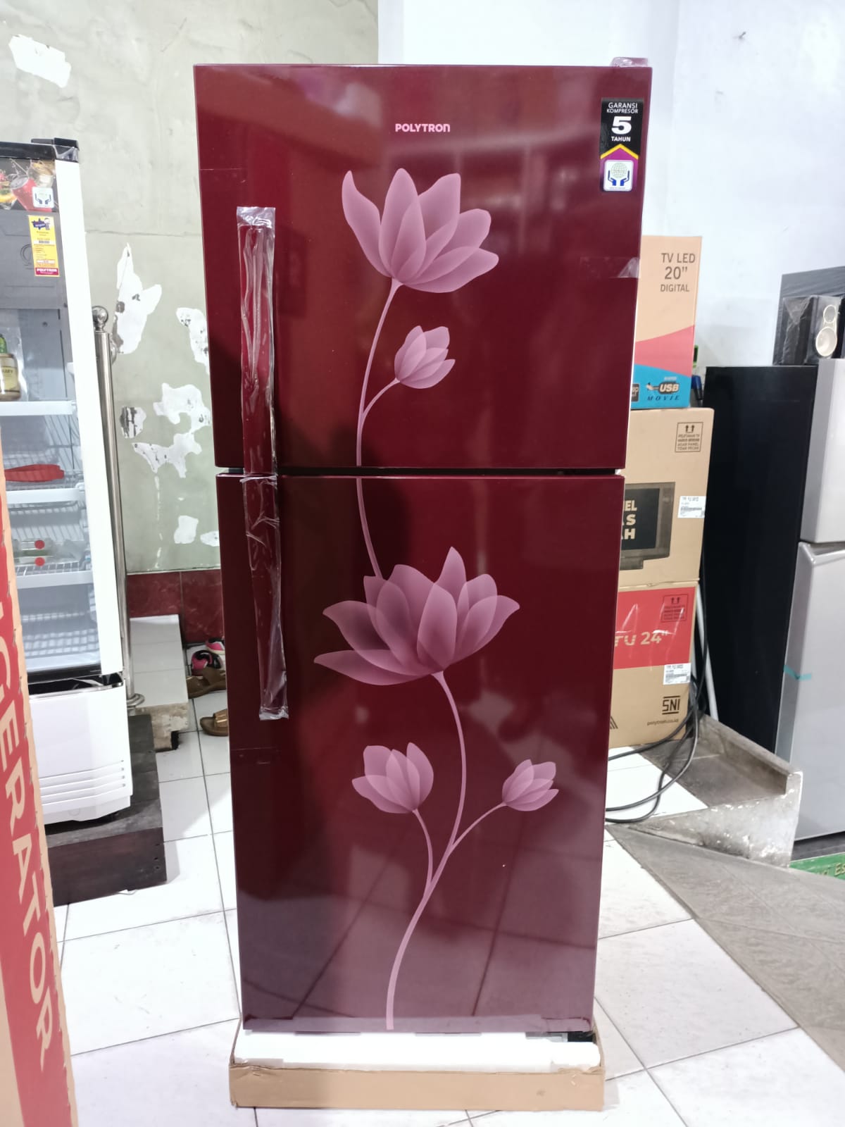 Simulasi LEMARI ES POLYTRON PRB-219/KULKAS 2 PINTU MURAH JOMBANG ...