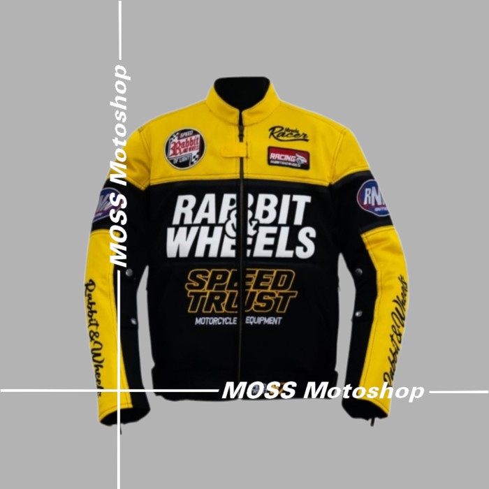 Jaket Motor RABBIT & WHEELS Money $ Original Product | Lazada Indonesia