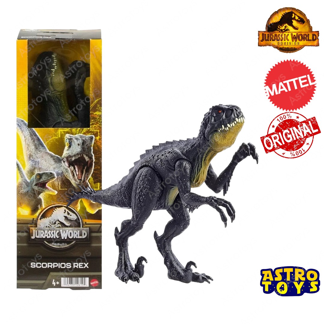 Mainan Dinosaurus Figure Jurassic World Dominion Scorpios Rex 30cm ...