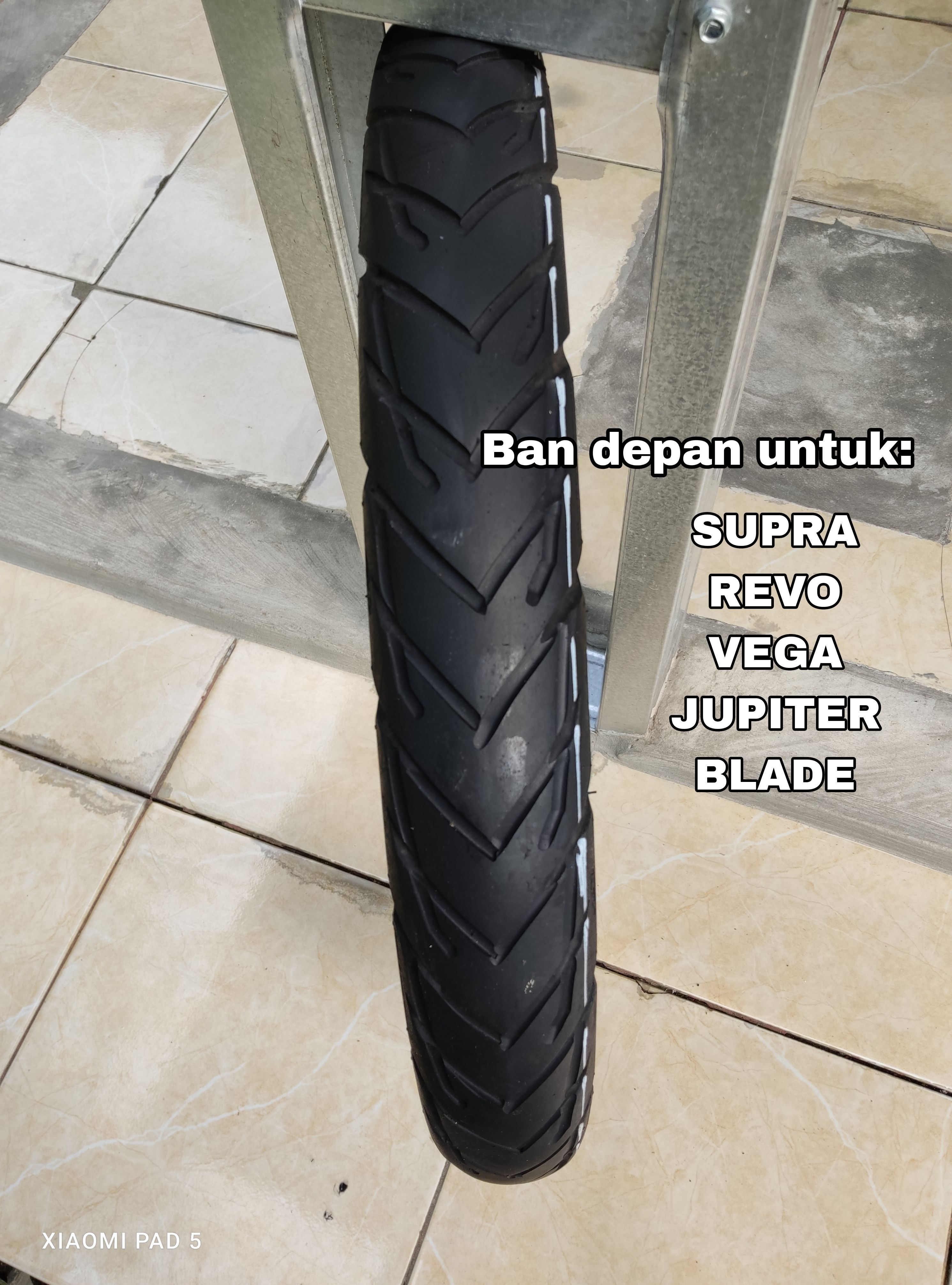 Ban depan motor Supra,Revo, Vega, Jupiter dan Blade Ukuran 70/90 ...