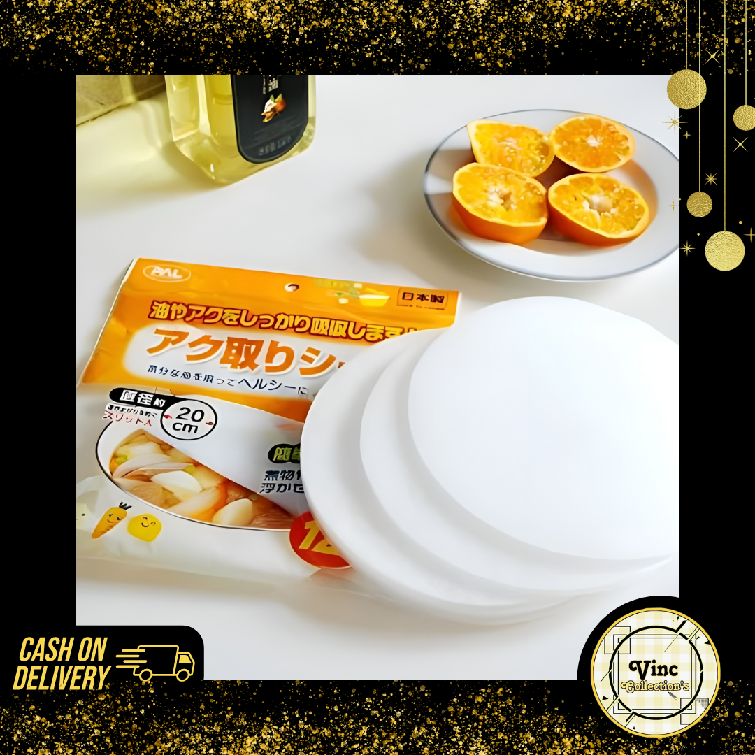 Kertas Serap Minyak 12 Lembar Tisu/Penyerap Minyak Gorengan Kertas ...