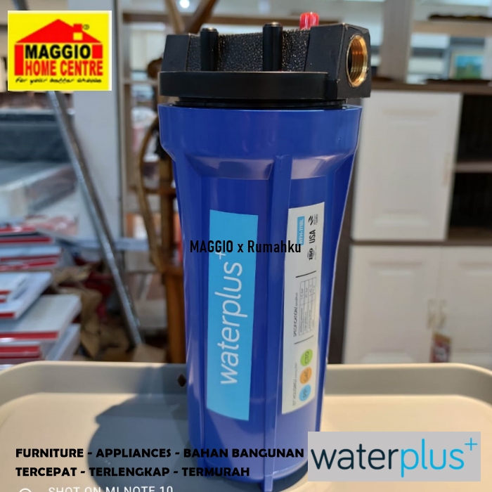 Rumah Filter Air - Filter Housing 10" WFH 111BL - WATERPLUS | Lazada ...