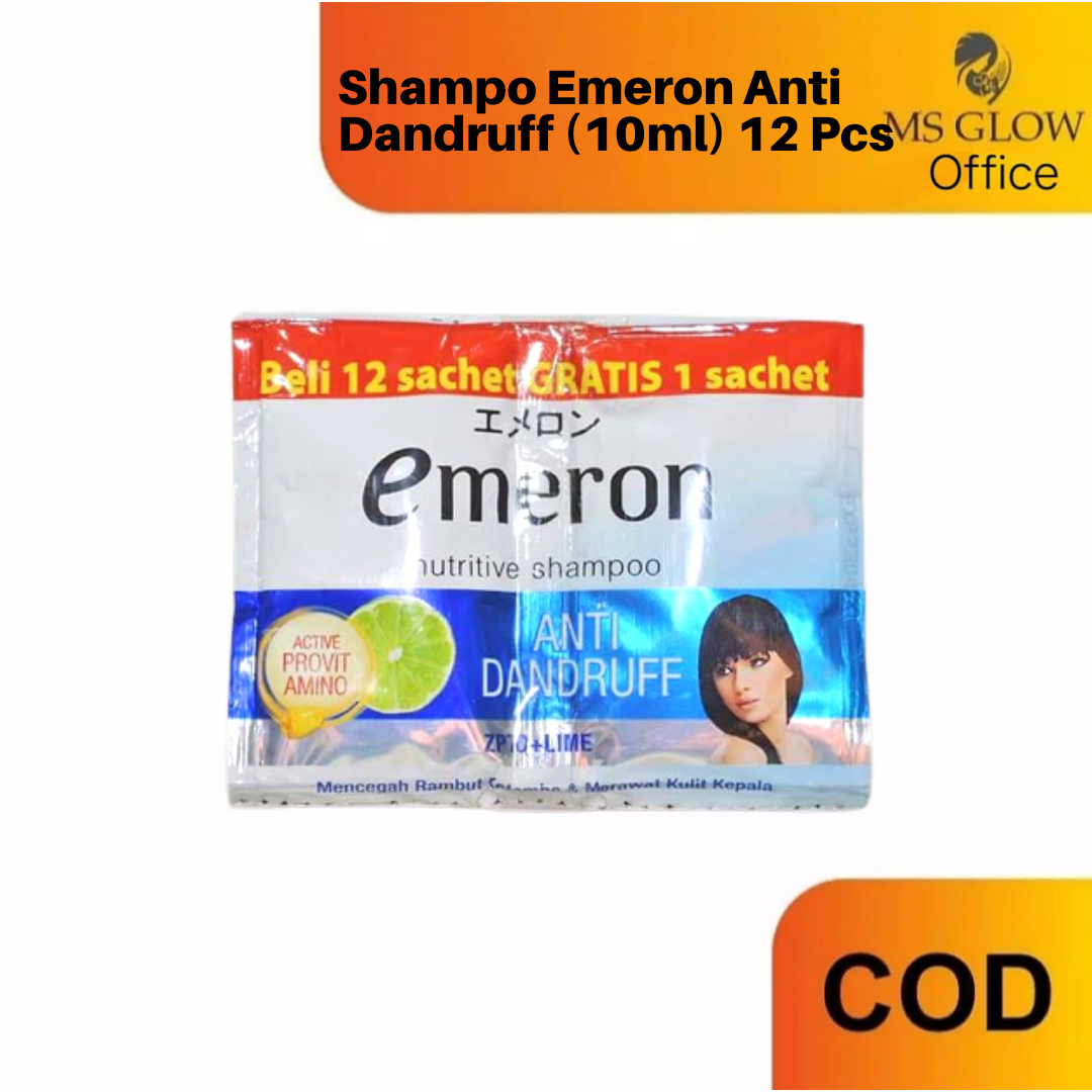 EMERON Shampo Anti Dandruff Sachet 10ml / Emeron Anti Dandruff / Harga ...