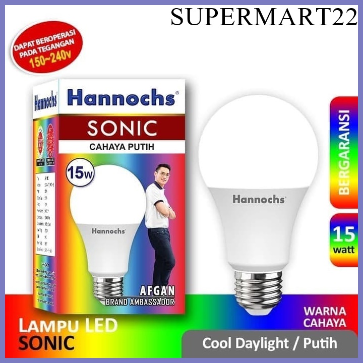Hannochs SONIC LED Bulb 15 Watt - Bola Lampu Bohlam LED 15 Watt - SNI ... Hannochs SONIC LED Bulb 15 Watt - Bola Lampu Bohlam LED 15 Watt - SNI ...
