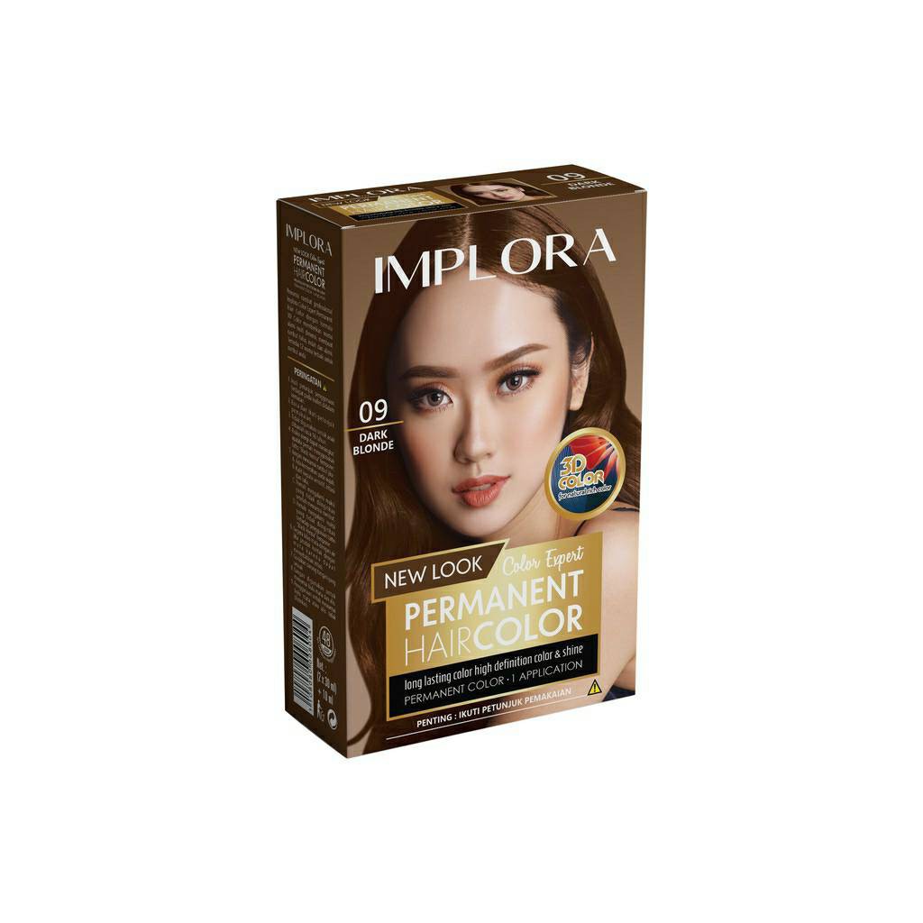 Implora New Permanent Hair Color Semir / Cat Rambut Original BPOM ...