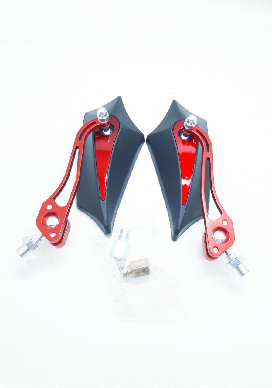 KACA SPION BATMAN VARIASI WARNA MERAH,KACA SPION MOTOR BISA UNTUK SEMUA ...