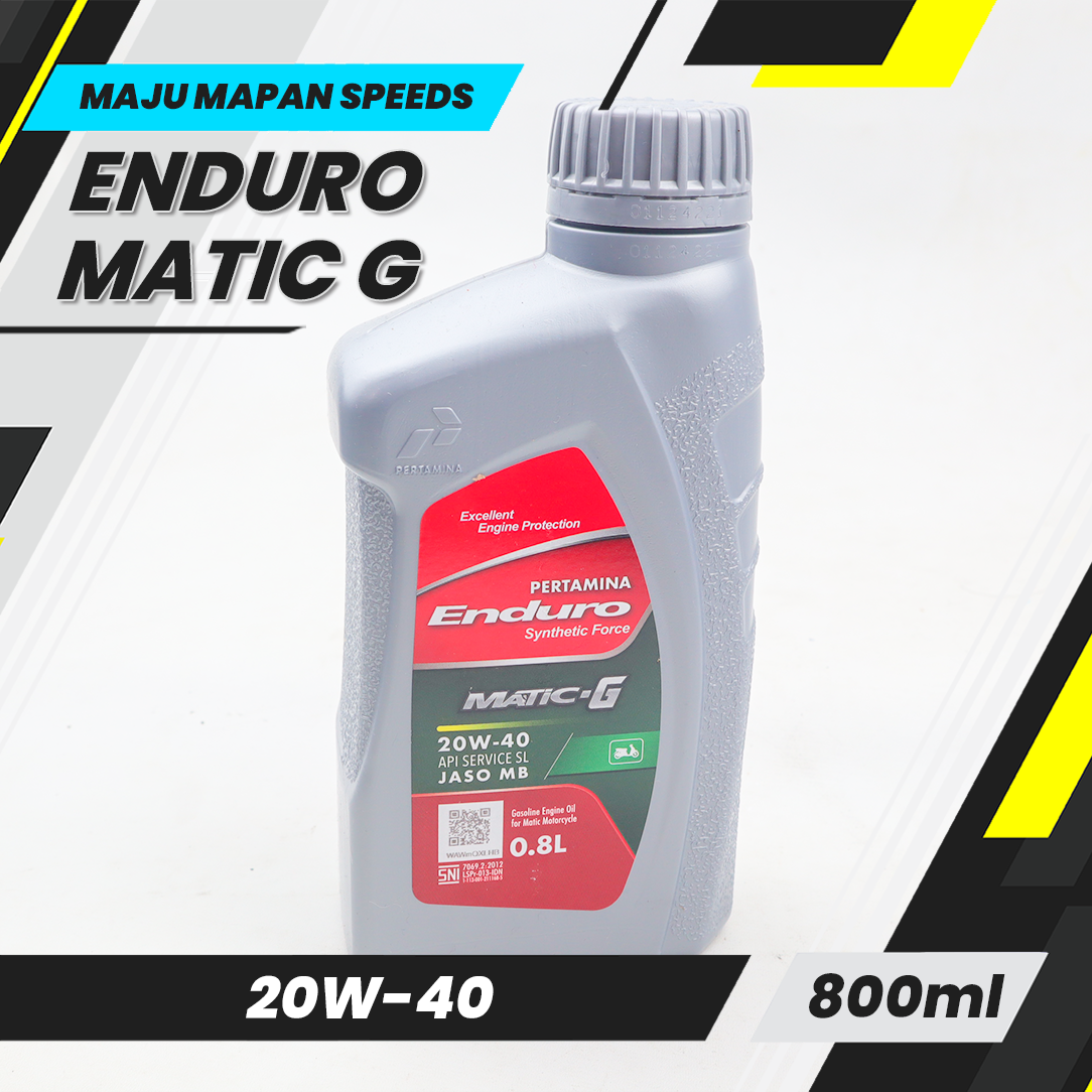 Oli Enduro MATIC G 20W-40 / MATIC G 10w-30W 800ML | Lazada Indonesia