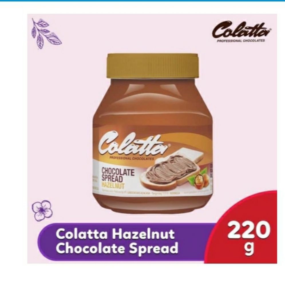 Colatta Hazelnut Chocolate Spread Selai Coklat [220 g] | Lazada Indonesia