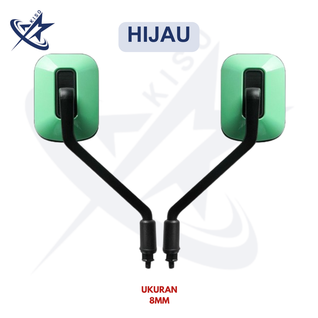 KISO Kaca Spion Kotak Universal Sepeda Listrik Model Terbaru Modifikasi ...