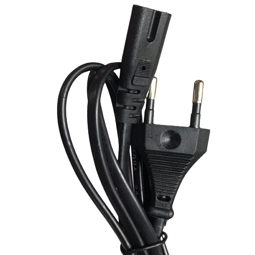 Kabel Power Ps ~^~ Radio Cord / Printer AC 2 Lubang Pin Angka 8 1.5m ...