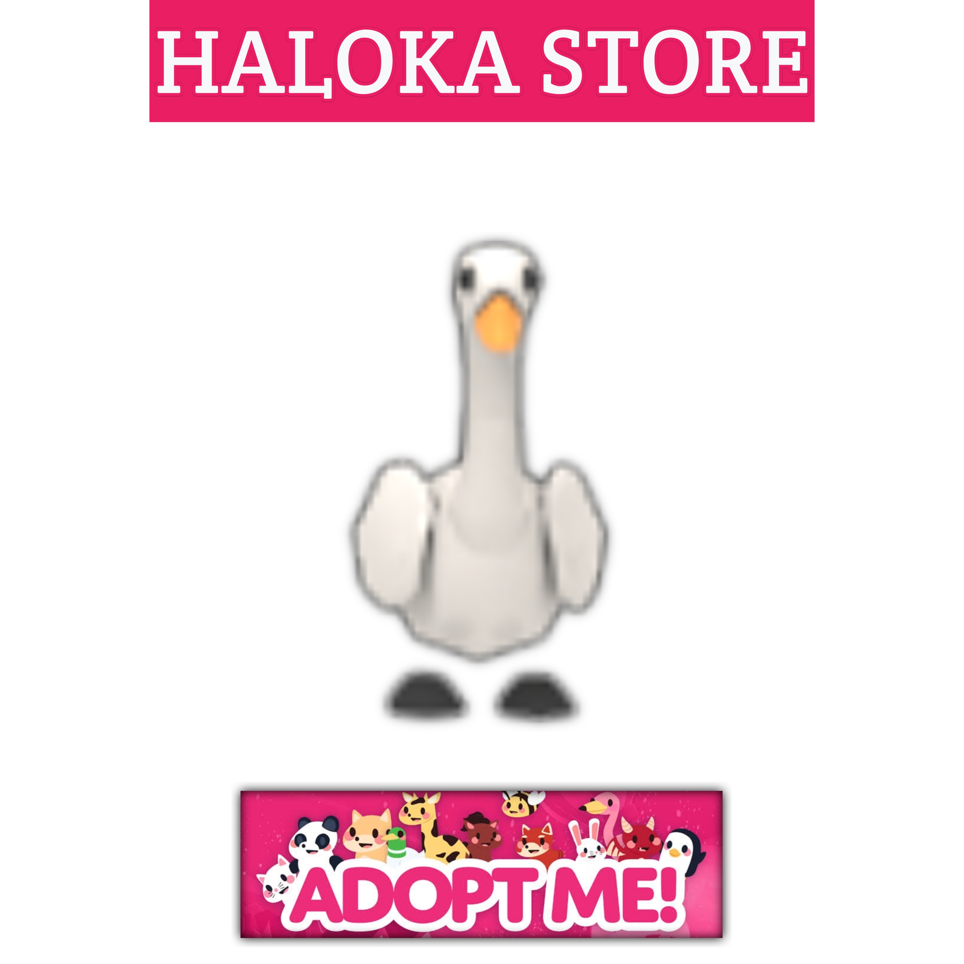 Adopt Me Pet - Swan - Roblox | Lazada Indonesia