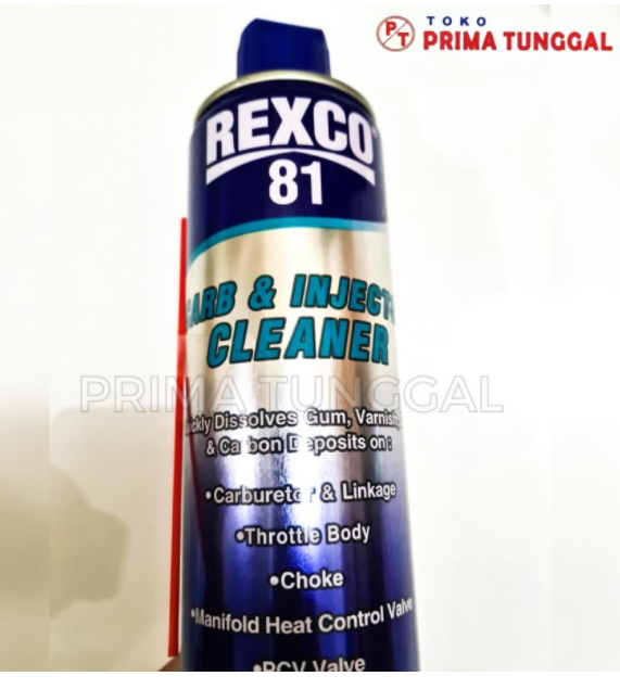 Rexco 81 Pembersih Karburator Injektor 500 ML Carb Injector Cleaner ...