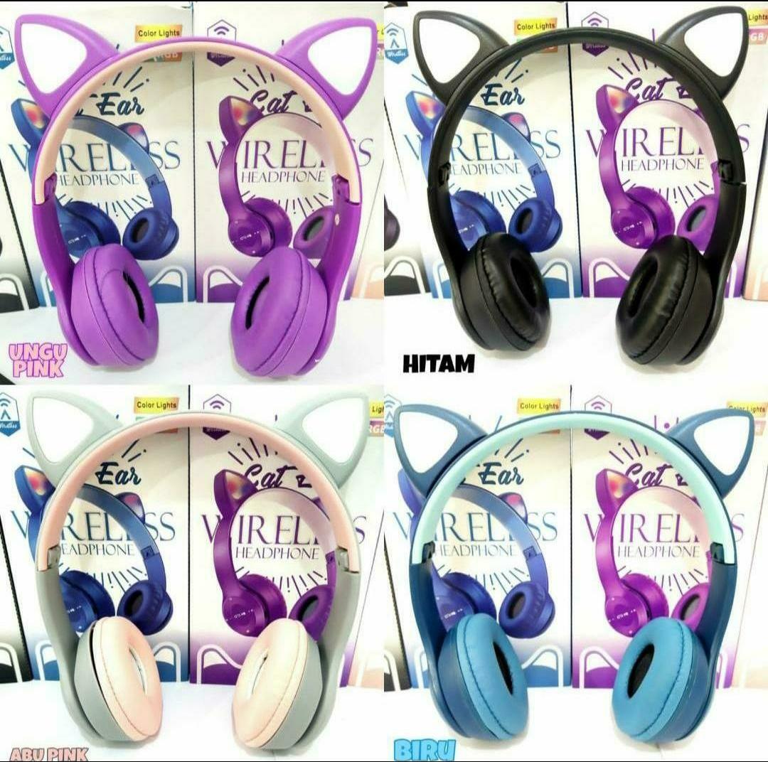 Headset telinga kucing | Lazada Indonesia