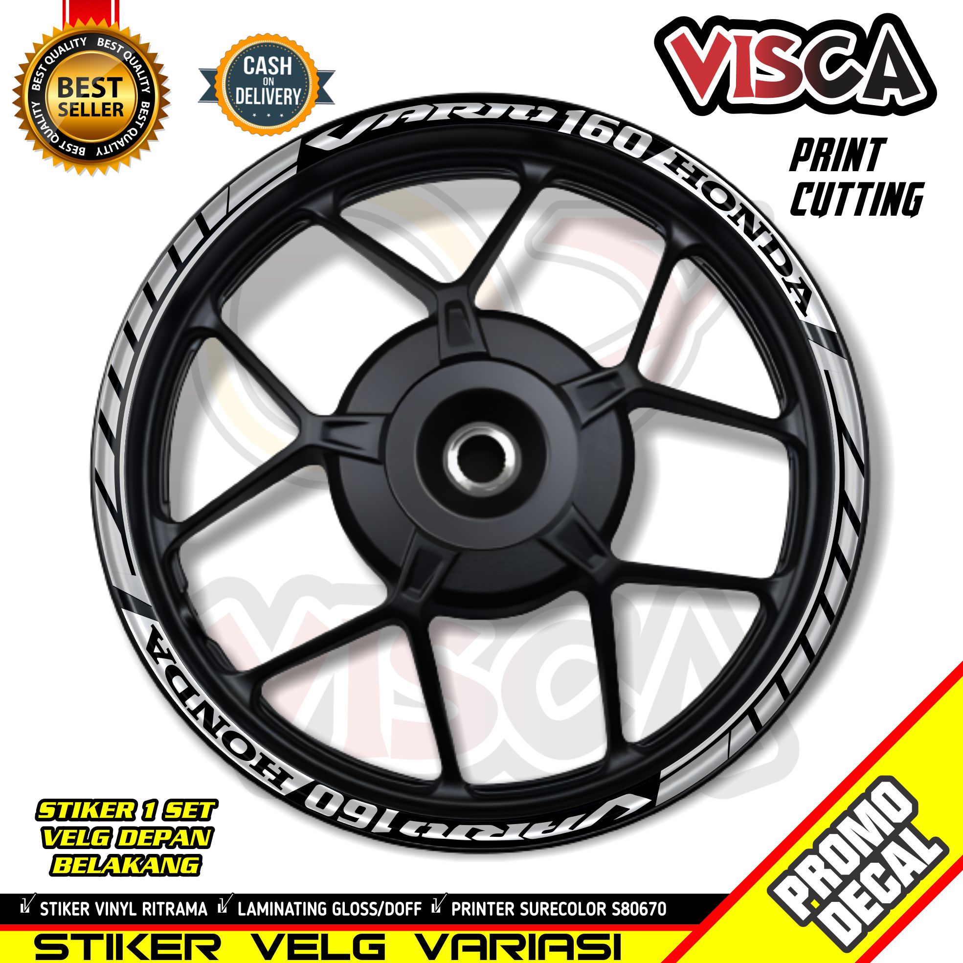 Stiker Velg - Sticker Velk - Stiker Cutting Velg - Stiker Velk Vario ...