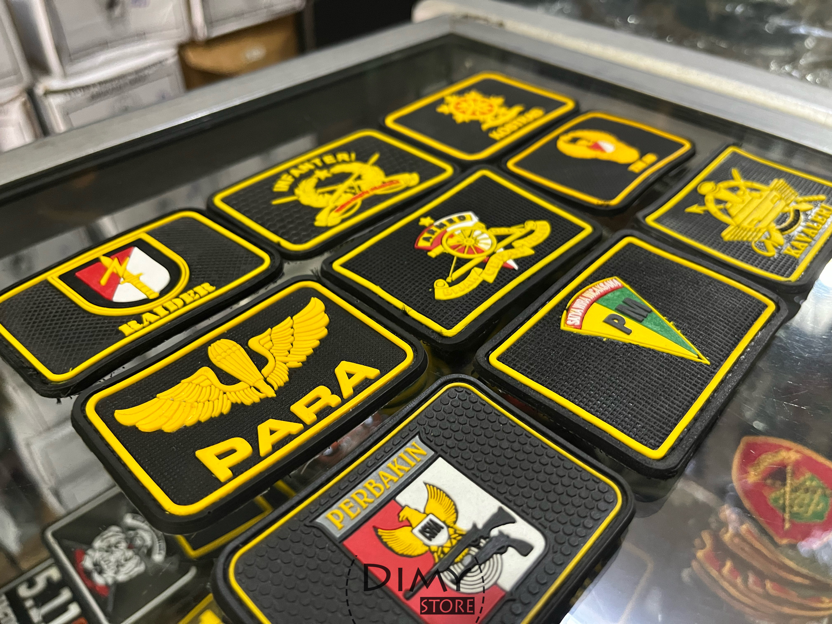 Patch Rubber Emblem Logo Karet Velcro Batch4 | Lazada Indonesia