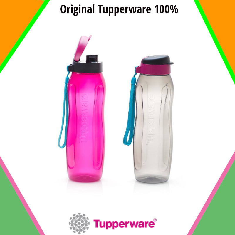 Botol Minum Tupperware - Tempat Minum Tupperware 1L (1pc) | Lazada ...