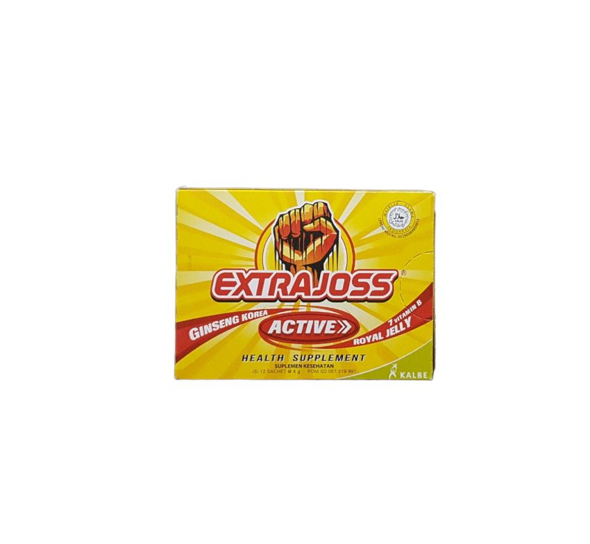 Extrajoss Active Box Isi 12 Sachet | Lazada Indonesia