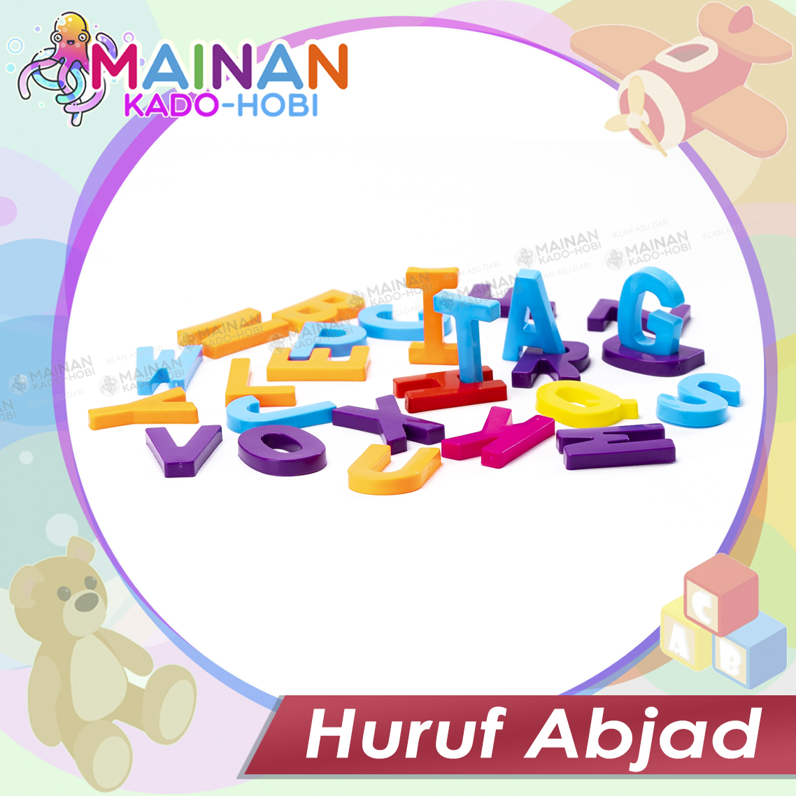 MAINAN ANAK EDUKASI SUSUN ALPHABET HURUF ABJAD | Lazada Indonesia