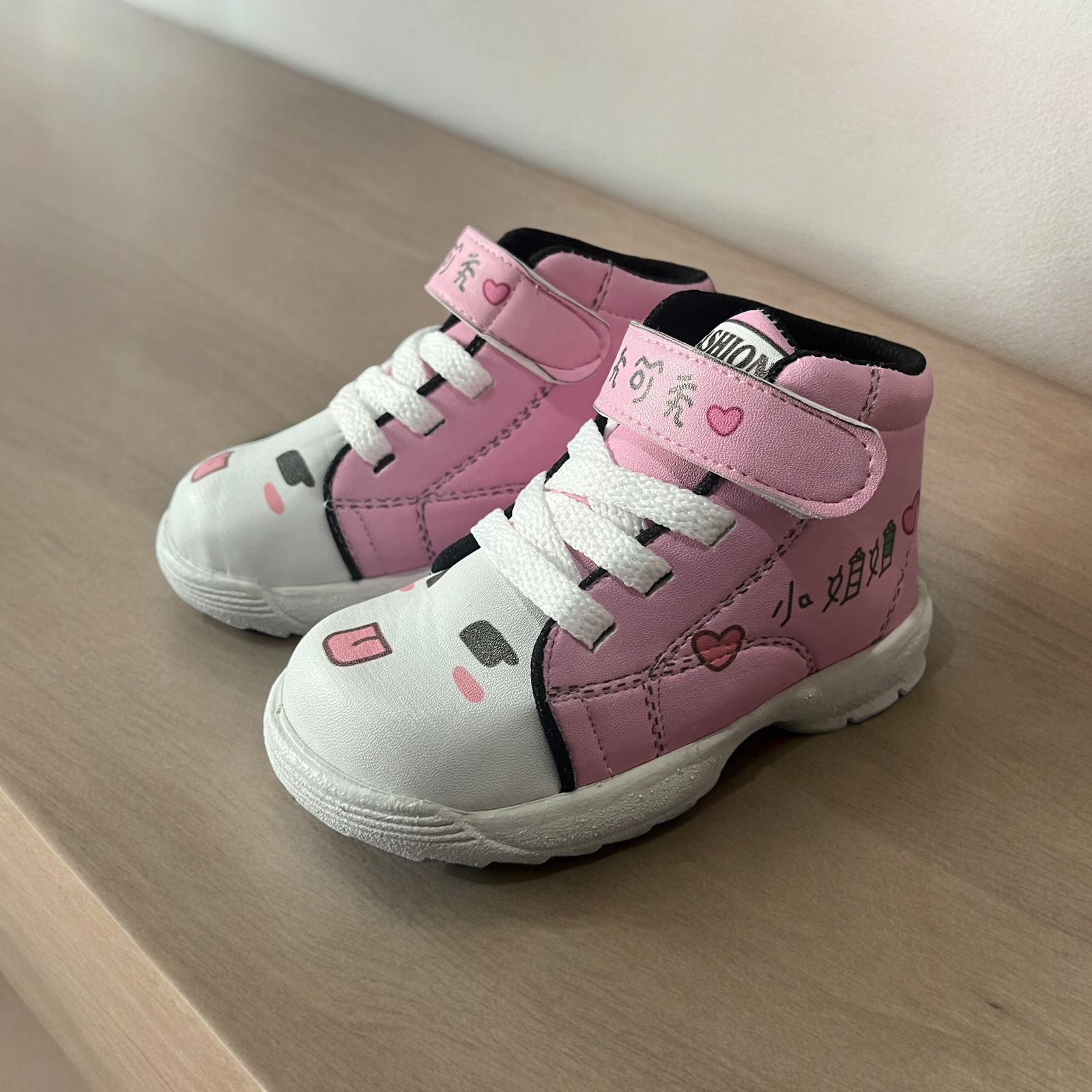 Sepatu Sneakers Anak Perempuan Usia 1-3 Tahun Model Boot Motif Mandarin ...
