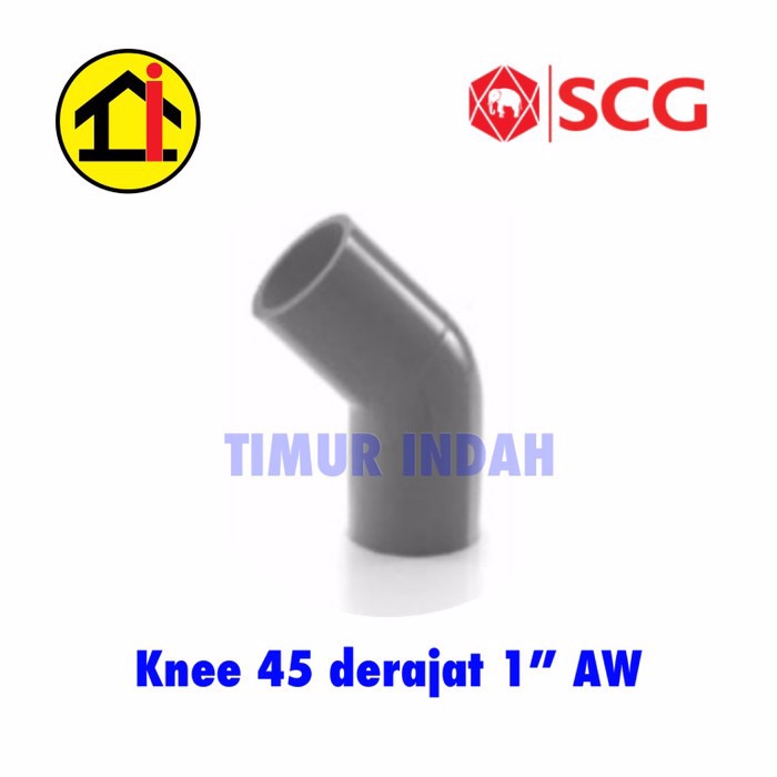 Knee 45 derajat 1" AW / Elbow 45 derajat 1" AW - SCG | Lazada Indonesia