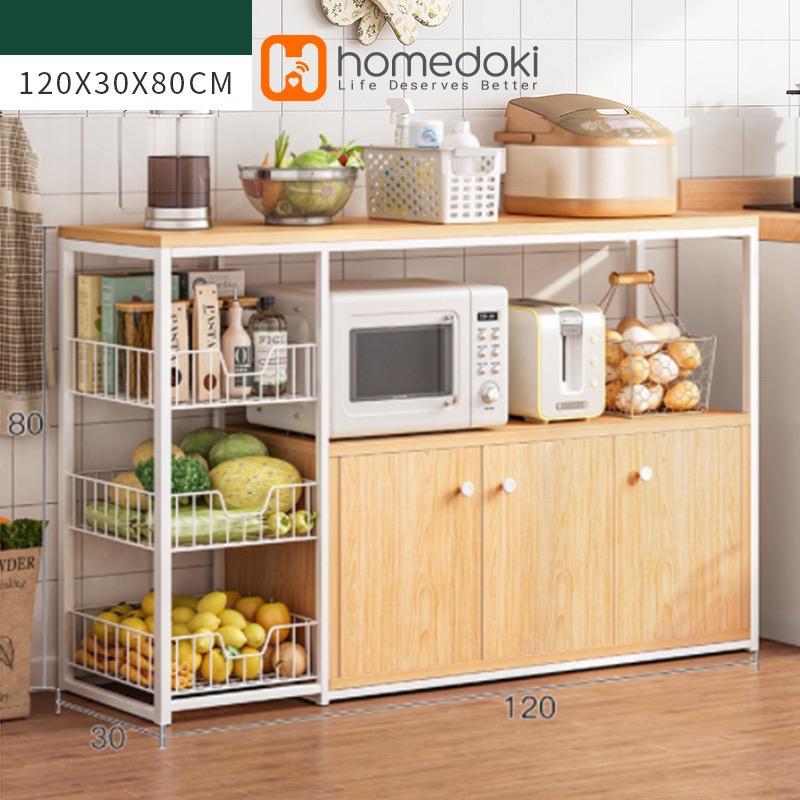 Homedoki Rak Dapur Serbaguna / Kitchen Rak / Rak Oven / Rak Microwave ...