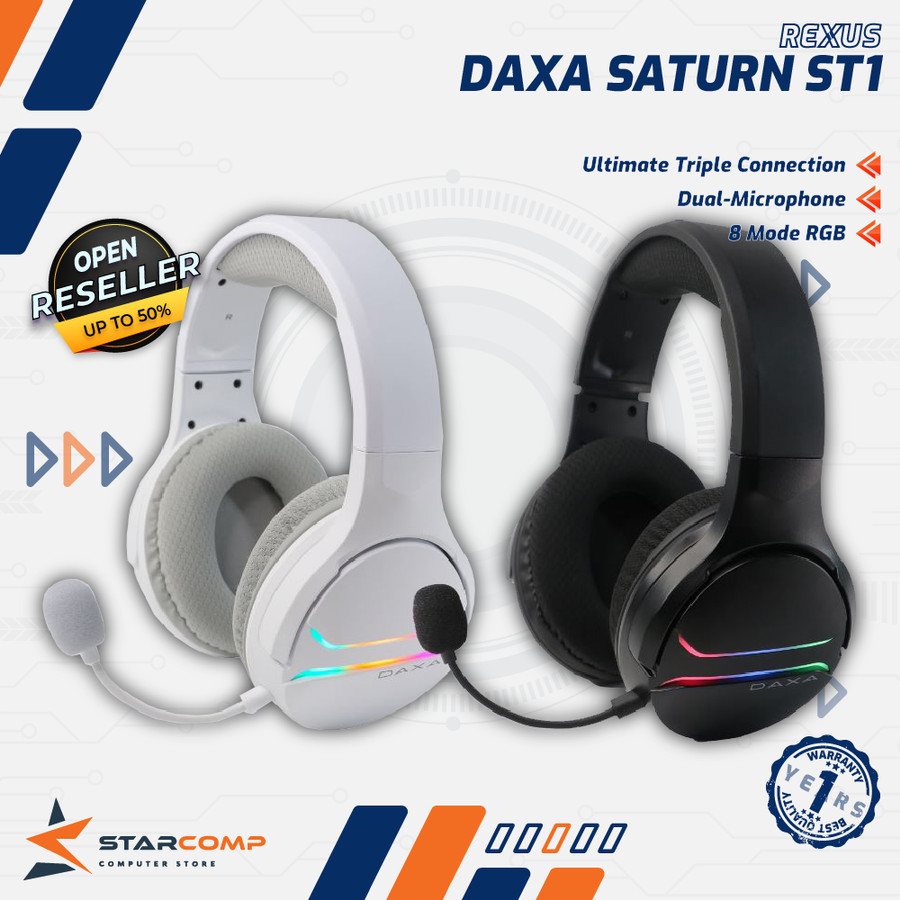 Headset Gaming Daxa Saturn ST1 | Lazada Indonesia