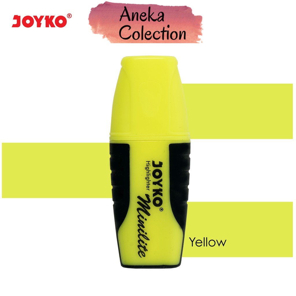 Joyko Highlighter Minilite Penanda Berwarna | Lazada Indonesia
