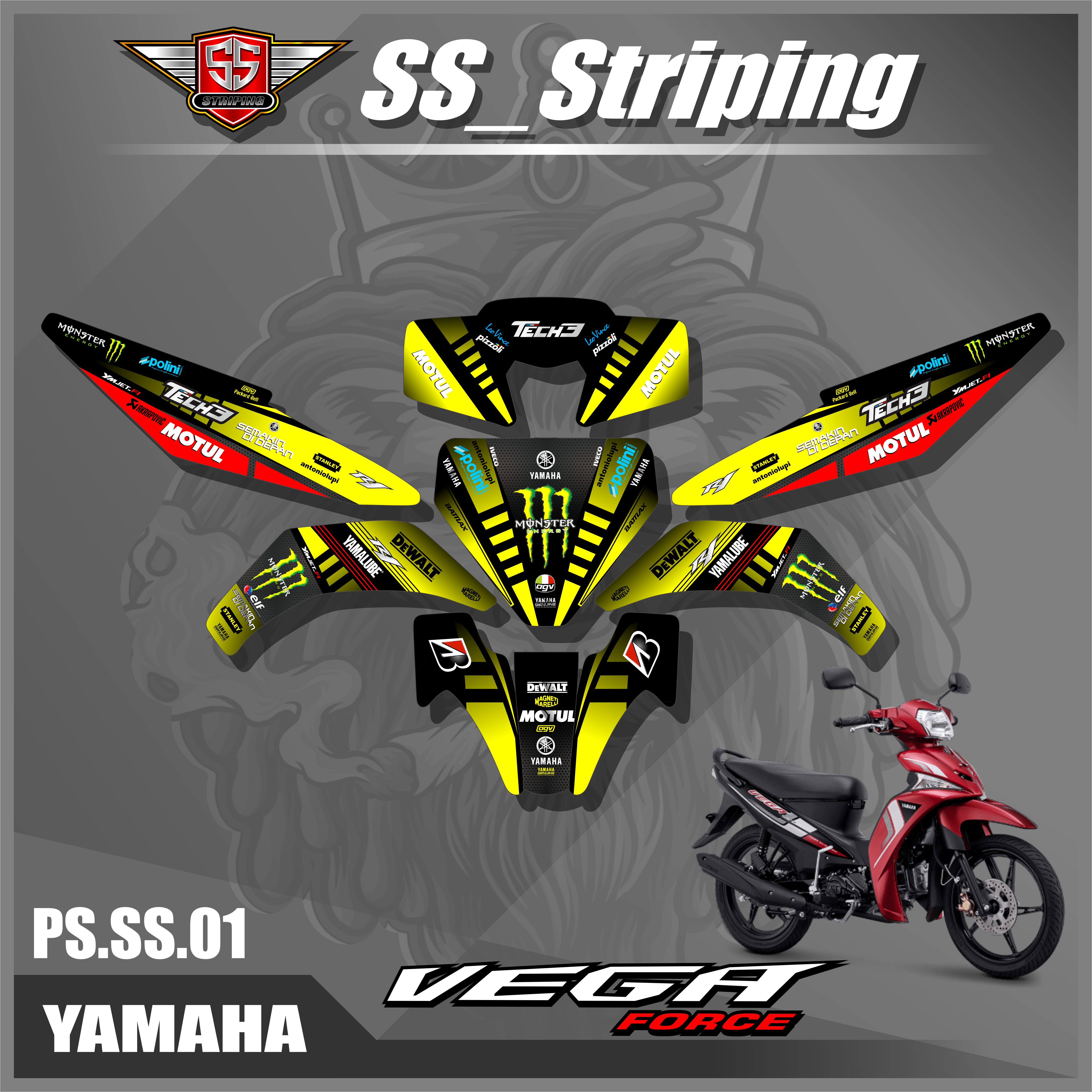 Decal Sticker Full Body VEGA FORCE - Stiker Full Body VEGA FORCE. PS.SS ...