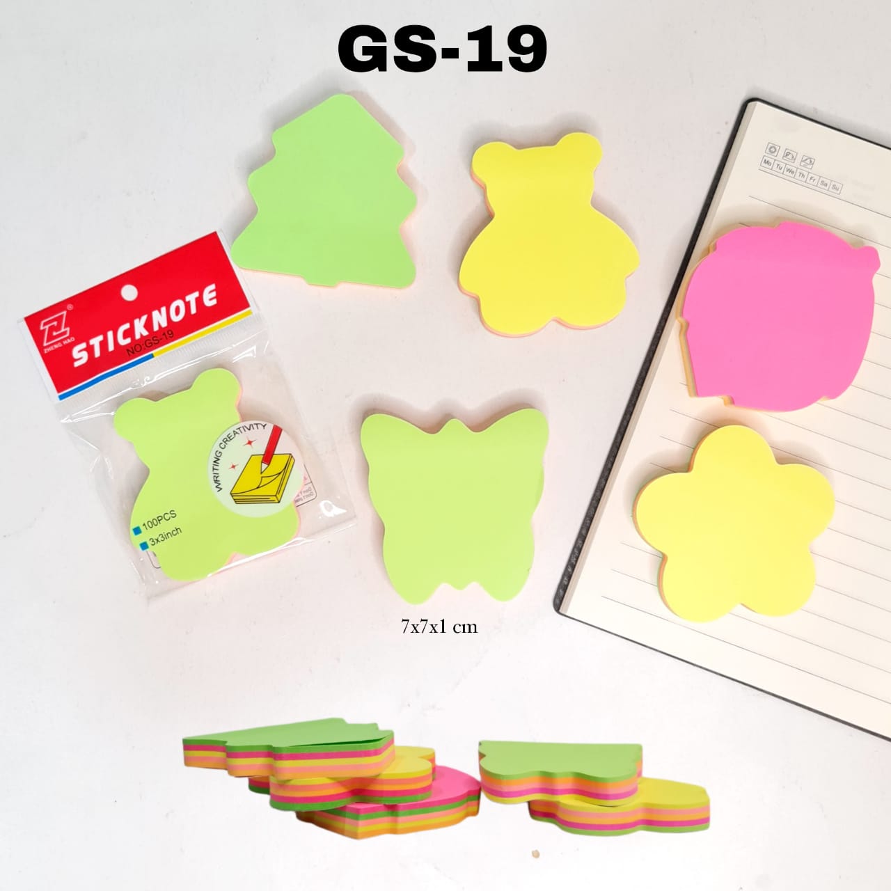 SOS Sticky Note 3x3/100 Rainbow Bentuk/Stick Note/Notes Tempel | Lazada ...