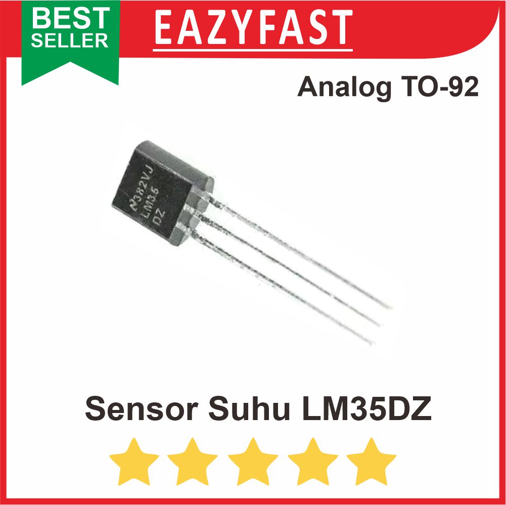 LM35 LM 35 LM35DZ Temperature Suhu Sensor Analog Ruangan Arduino | Lazada Indonesia
