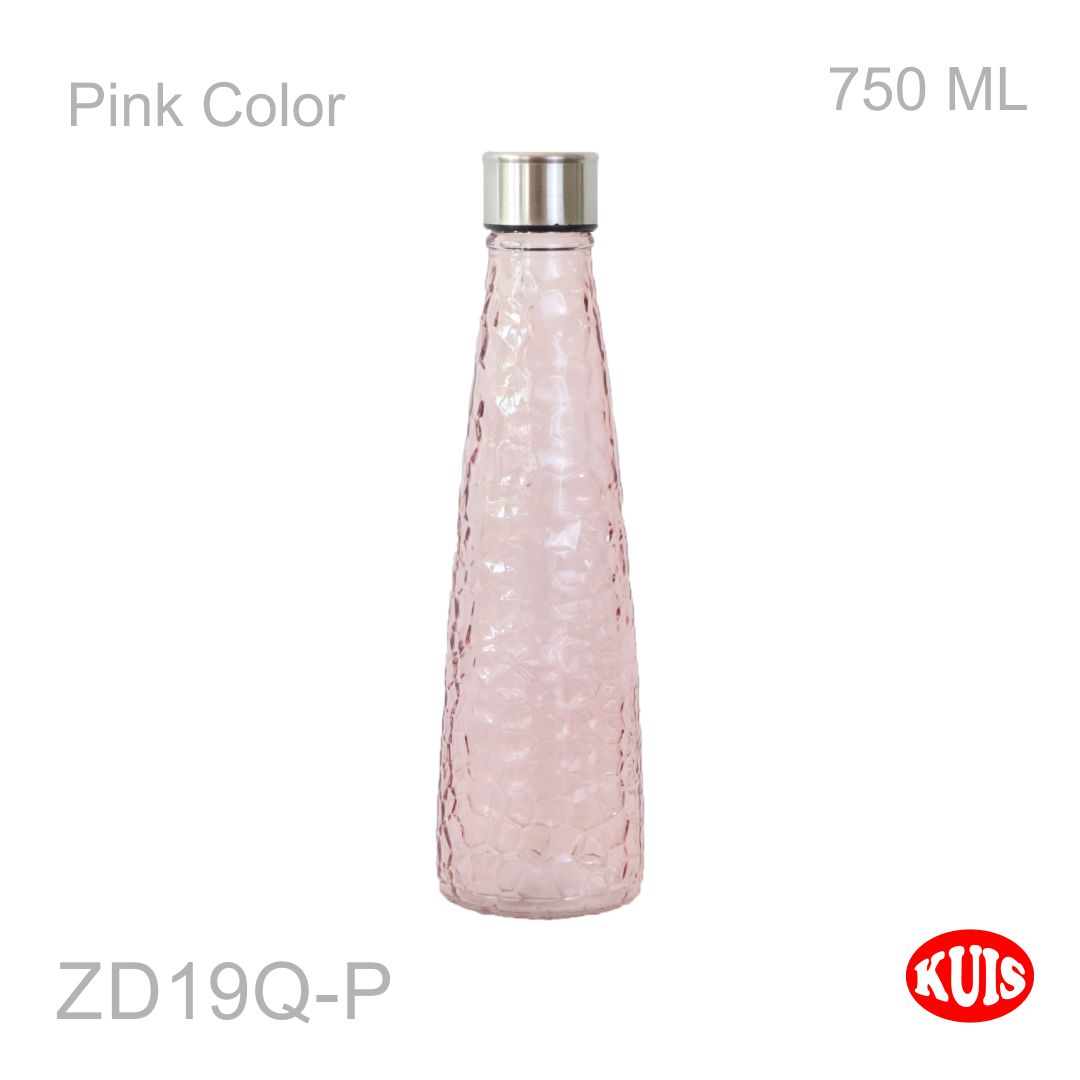 Botol Minum Kaca Motif Sisik ikan kedap Udara 750 ml , Botol Minum ...