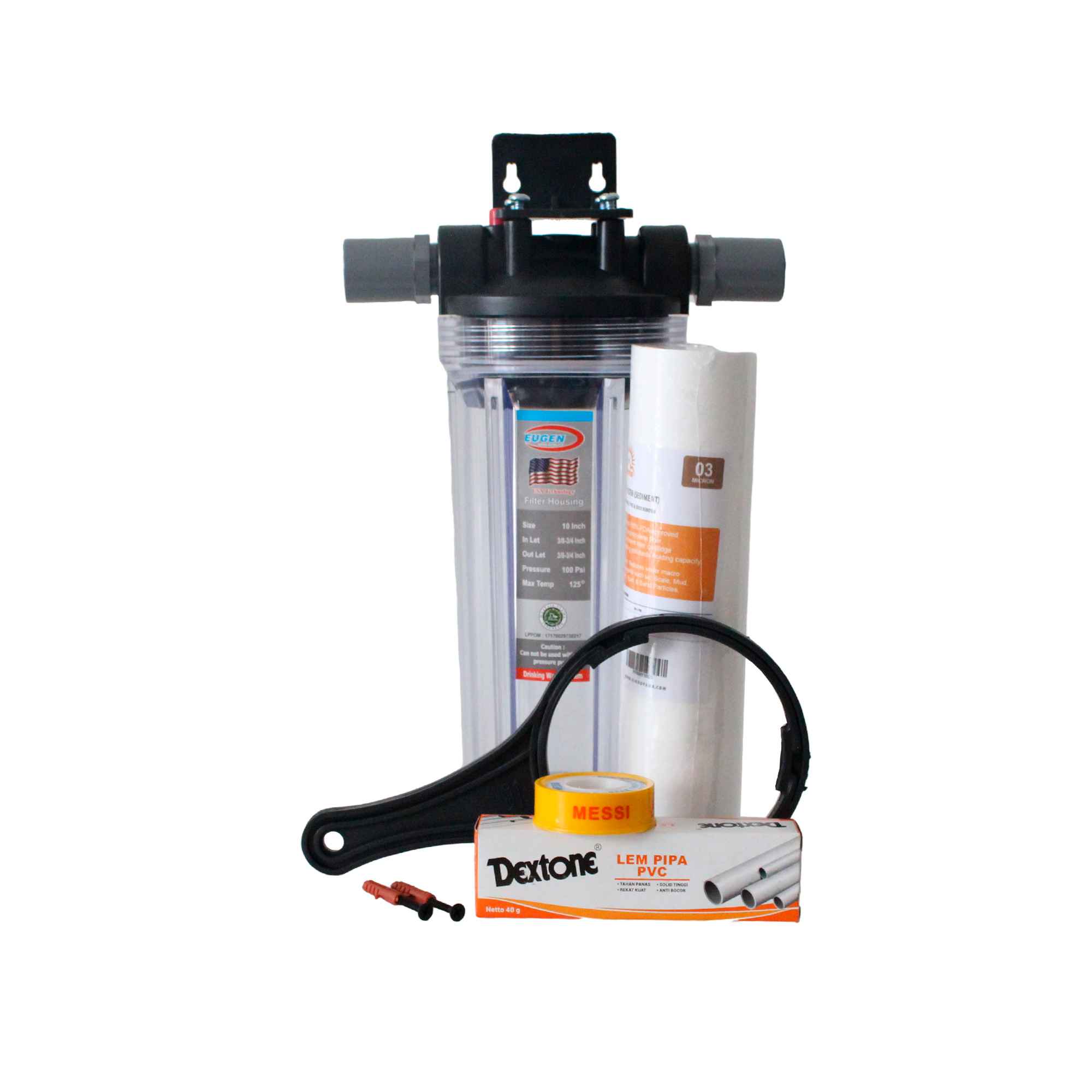 Paket Filter Air 1 Tahap / Filter Sedimen / Filter Air Toren / Saringan ...