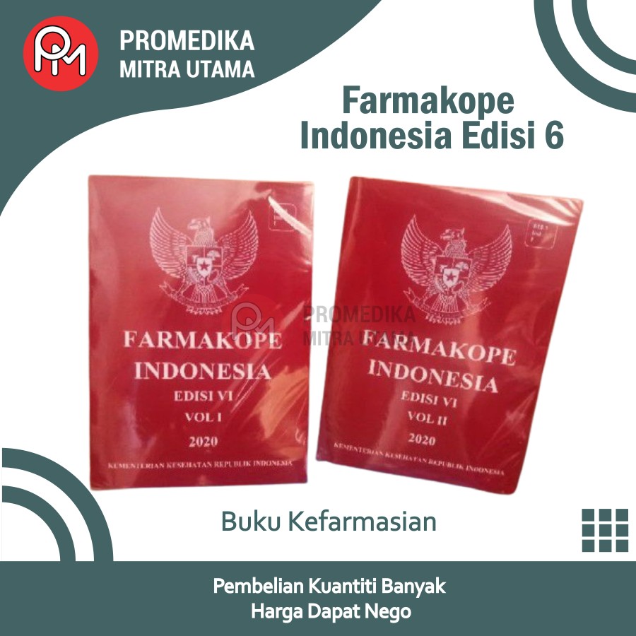 Farmakope Indonesia Edisi 6 | Lazada Indonesia