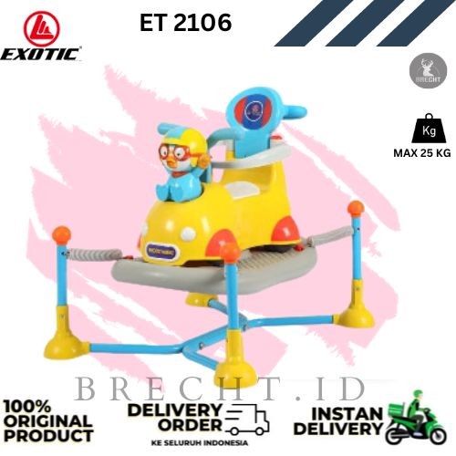 Mainan Anak Mobil Dorong Spring Car Rocking 4 in 1 Exotic Et-2106 ...