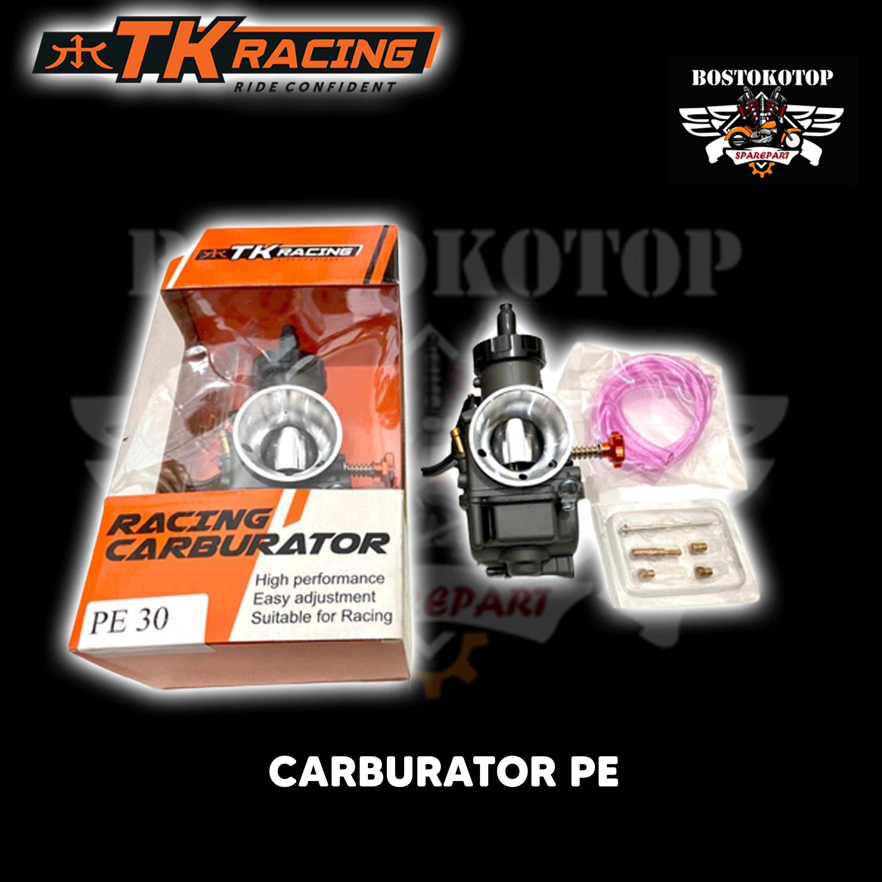 TK Racing Karbu Carbu Karburator Karbulator Carburator PE 26 28 30 Set ...