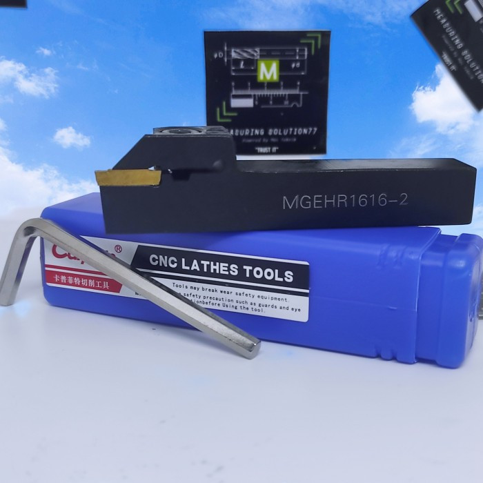 Holder Potong grooving MGEHR 1616-2 insert mgmn200 MGEHR 16 2mm | Lazada Indonesia