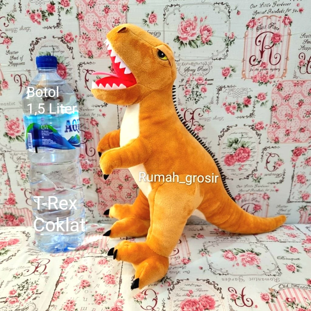 Boneka Dinosaurus Trex Tyrex Brontosaurus Dino Jurassic | Lazada Indonesia