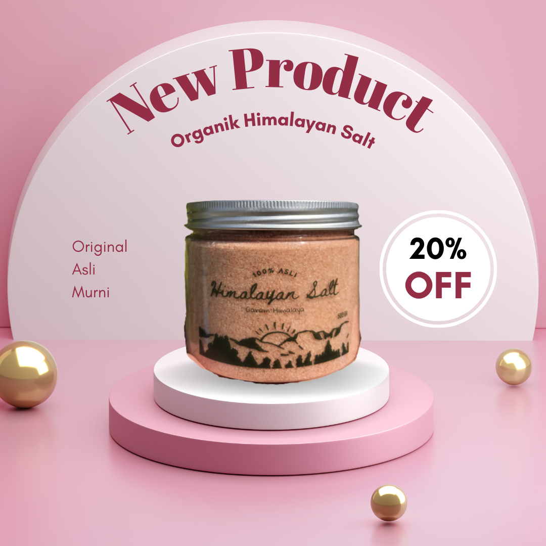 Premium Himalayan Salt - Garam Himalaya Murni 100% Asli | Kemasan ...