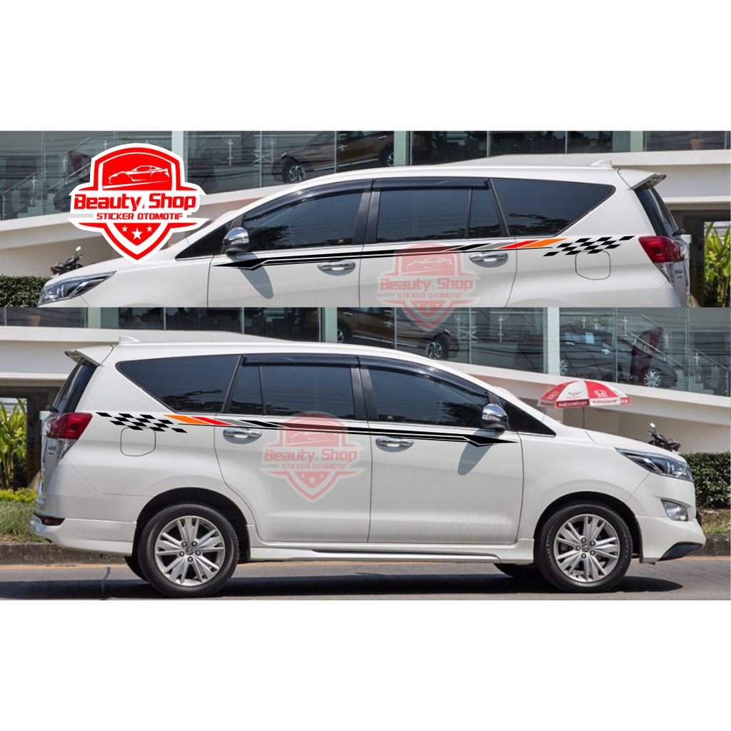 sticker innova stiker innova avanza calya sienta rush vios list stripe ...