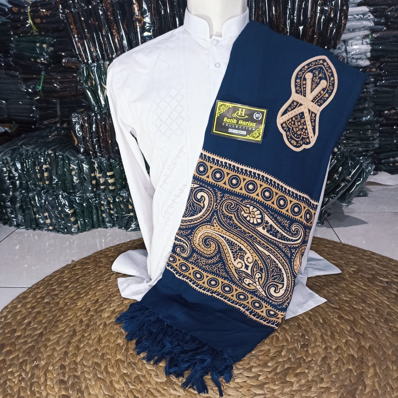 sorban hitam kashmiri sorban hitam polos sorban bahan rayon halus ...