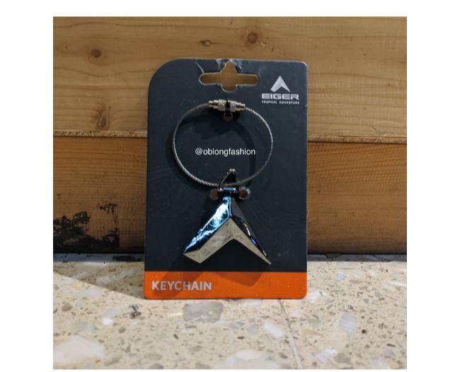 Eiger Gantungan Kunci Logo Keychain - Black | Lazada Indonesia