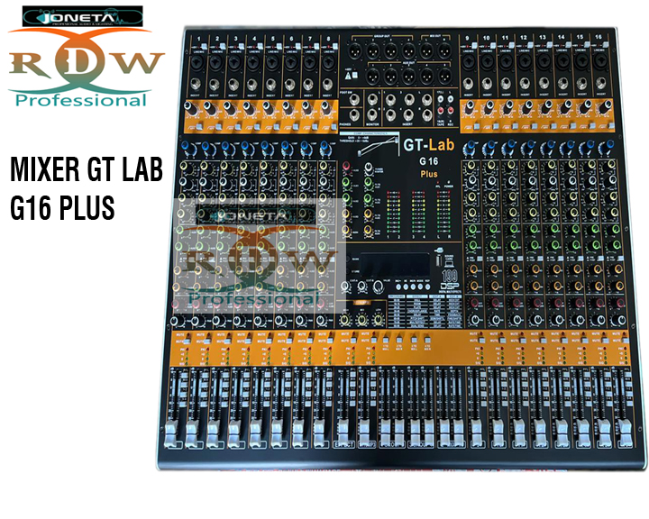 Mixer Analog Audio GT Lab 16 Channel COMPRESOR G16 PLUS Original By RDW ...