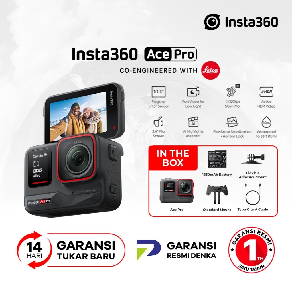 Insta360 Ace Pro 8K UHD Action Camera With Leica Co-engineered | Insta360 Ace 6K UHD | Insta 360 ...