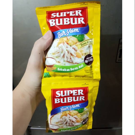 Super bubur rasa ayam renceng ( 1 renceng isi 10 ) buryam enak dan ...