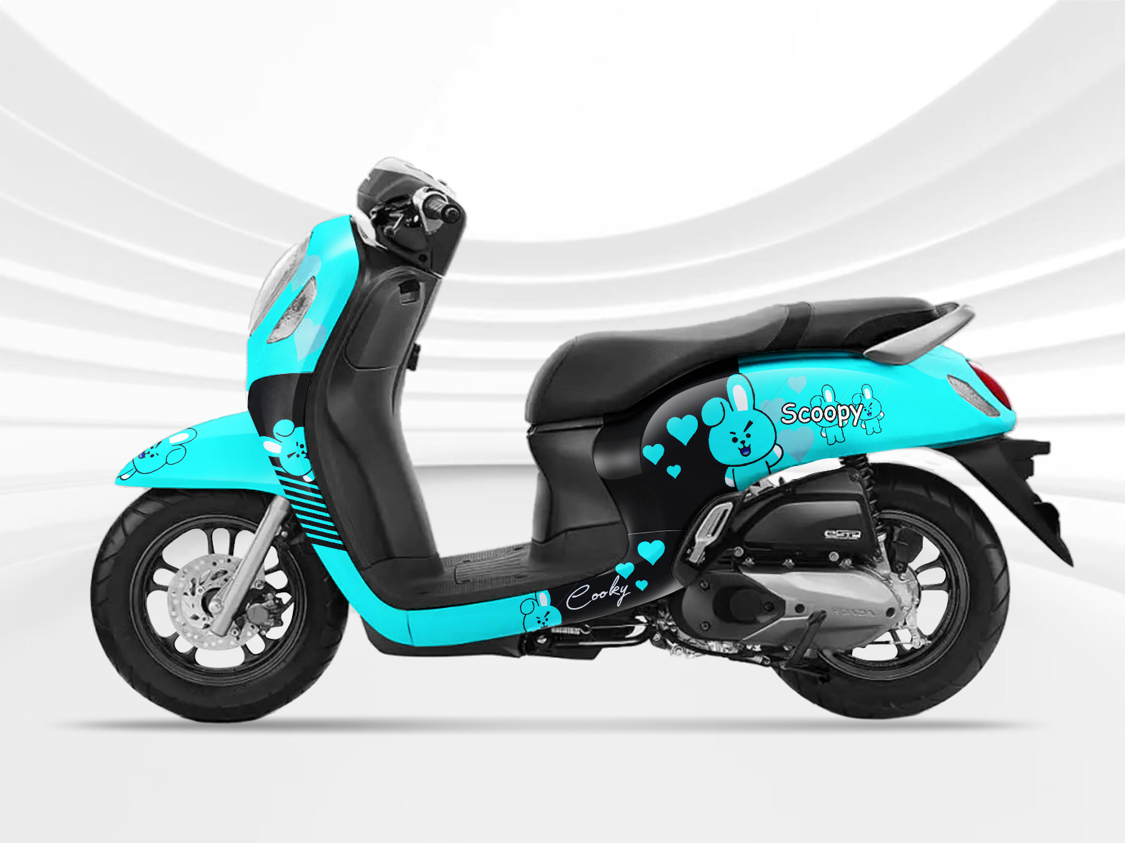 decal sticker scoopy full body FI scopy dekal stiker 2017 2018 2019 ...