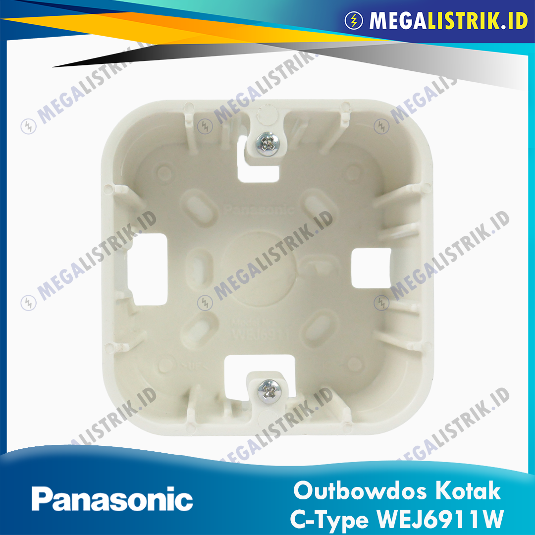 PANASONIC OUTBOWDOS KOTAK PUTIH WEJ6911W / OB DOS / OUTBOW DUS / OBODUS ...