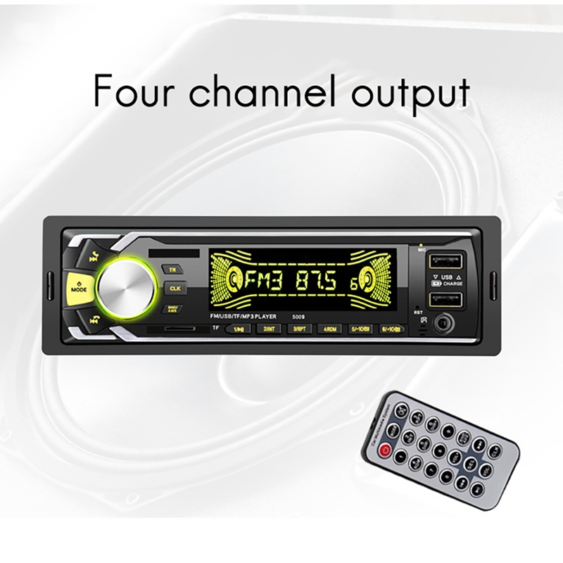 บลูทูธ V3.0 Teypleri Auto สเตอริโอวิทยุรถยนต์วิทยุติดรถยนต์12V In-Dash ...